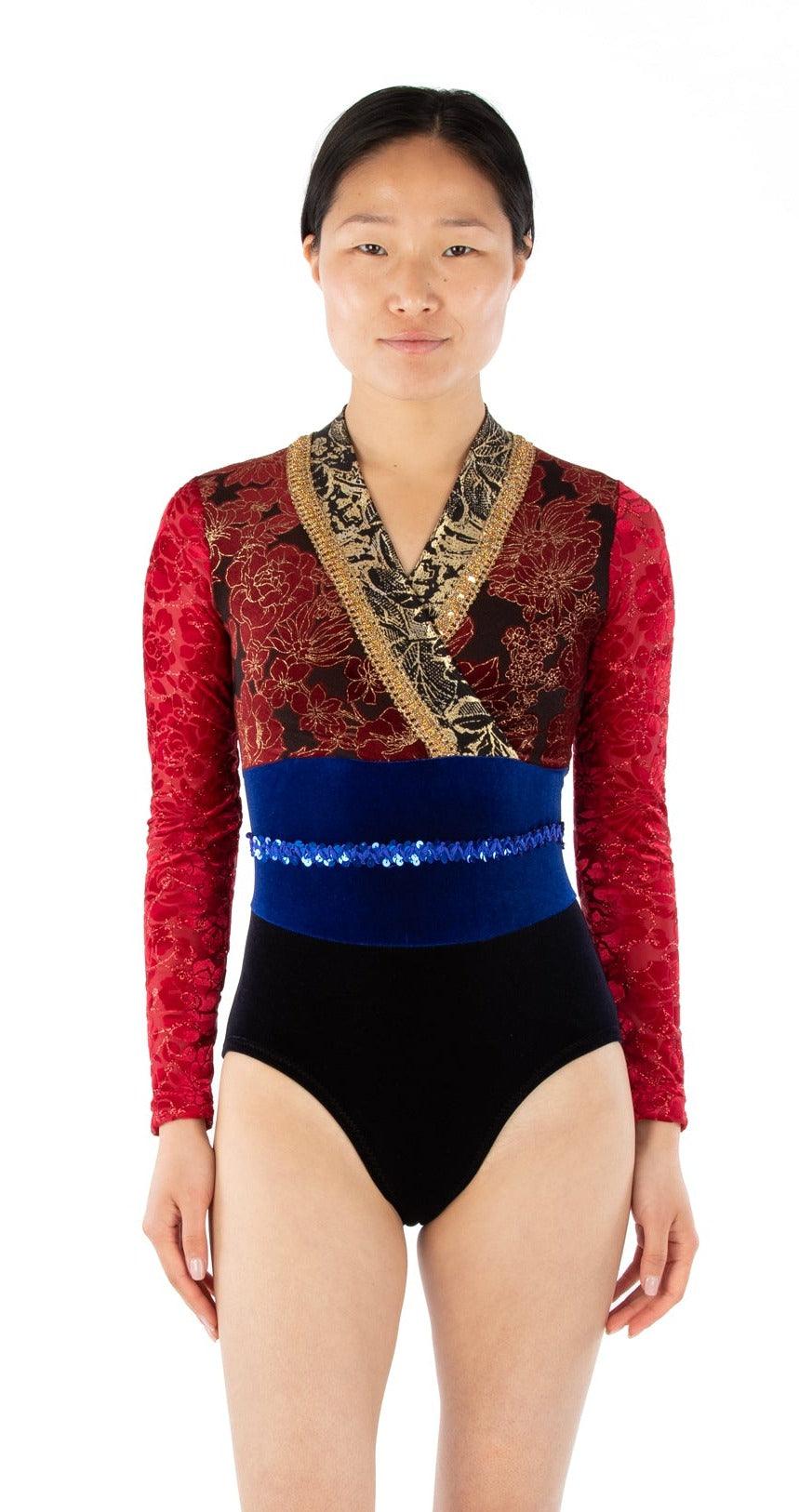 Jalie - 4349 - EMMA Surplice Neck Leotard – Riverside Fabrics