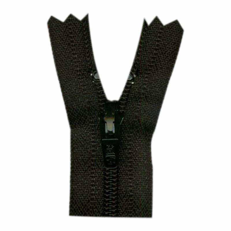 Mid-weight No 5 Open End Separating Jacket Zipper - 34" (86cm)- Black ...